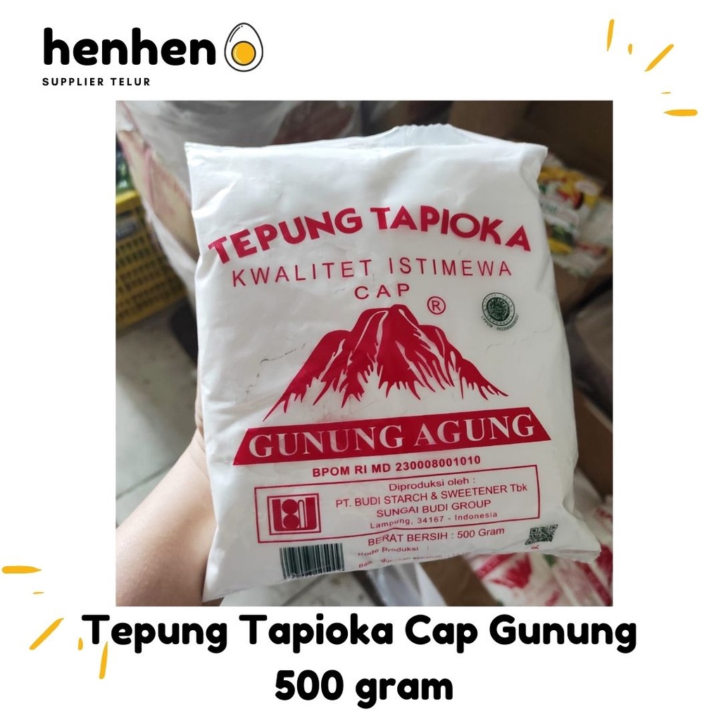 Jual TEPUNG TAPIOKA SAGU GUNUNG 500 GRAM | Shopee Indonesia