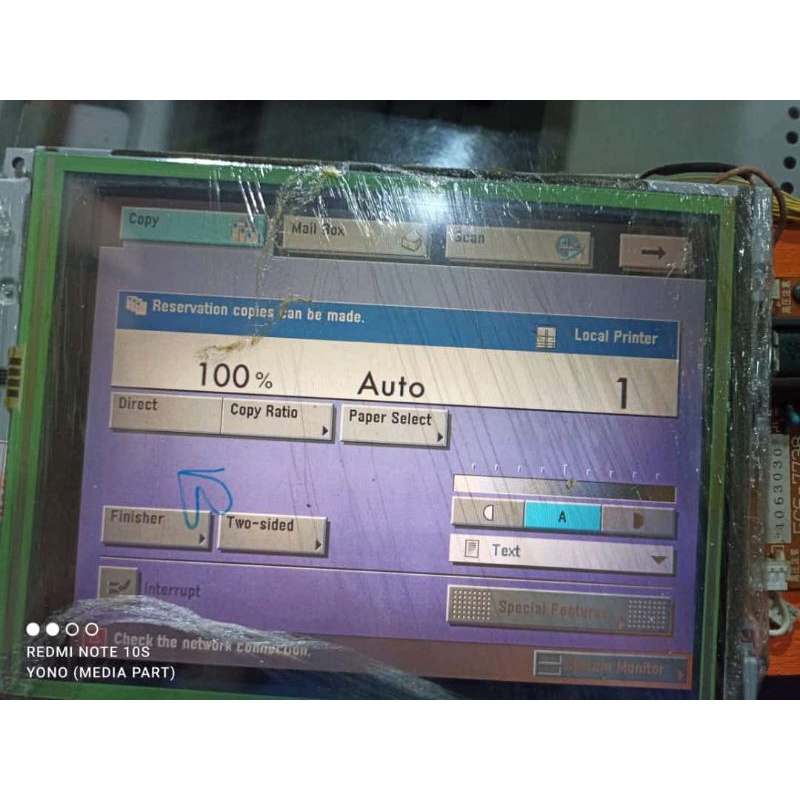 Jual LCD MESIN FOTOCOPY IR5020/IR6020/IR6570/IR5050/IR5075 ORIGINAL ...
