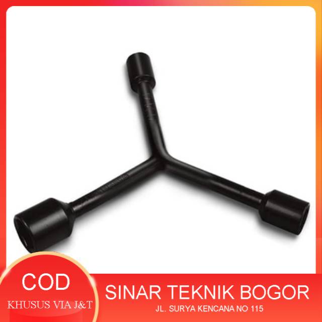 Jual Tekiro Kunci Sok Y socket wrench 8-10-12 / 10-12-14 mm | Shopee ...