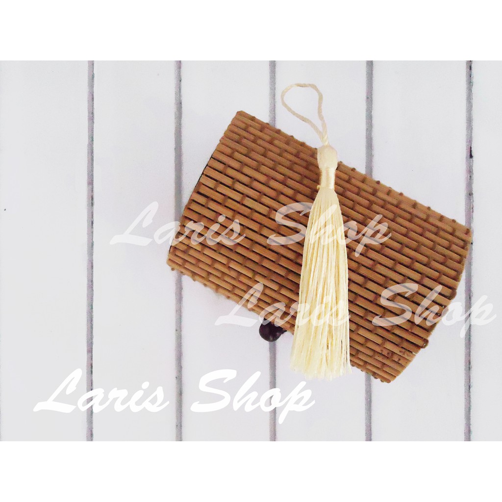 Jual Tali Rumbai Tasel - Tali Tassel Krem Cream | Shopee Indonesia