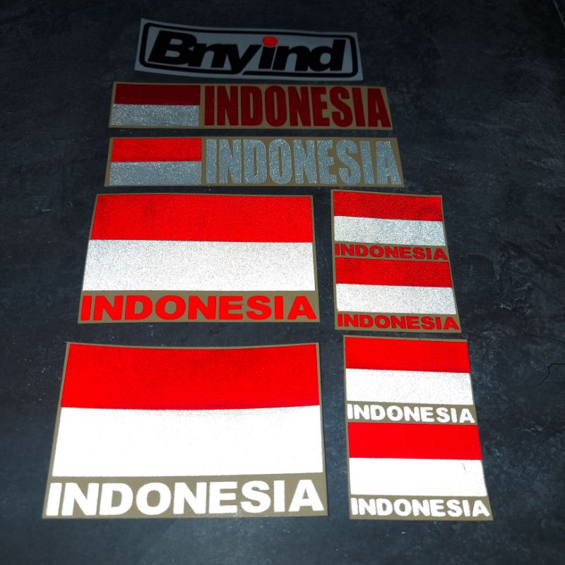 Jual STICKER BENDERA INDONESIA MERAH PUTIH CUTTING | Shopee Indonesia