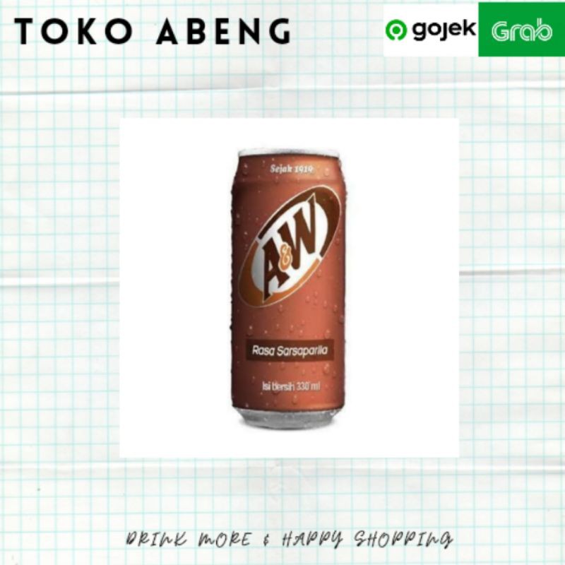 Jual AW Kaleng 250ml 1 dus isi 24 kaleng | Shopee Indonesia