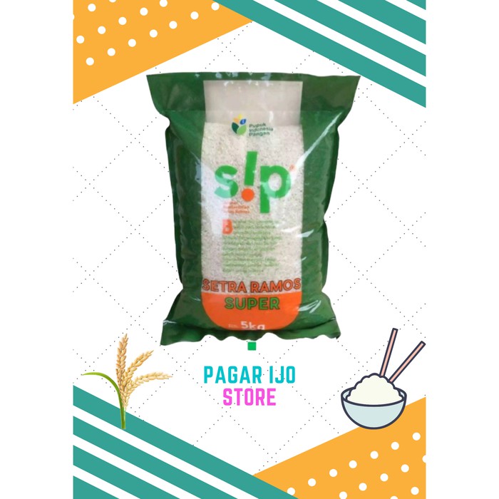 Jual Beras Setra Ramos SIP Super 5kg Premium | Shopee Indonesia