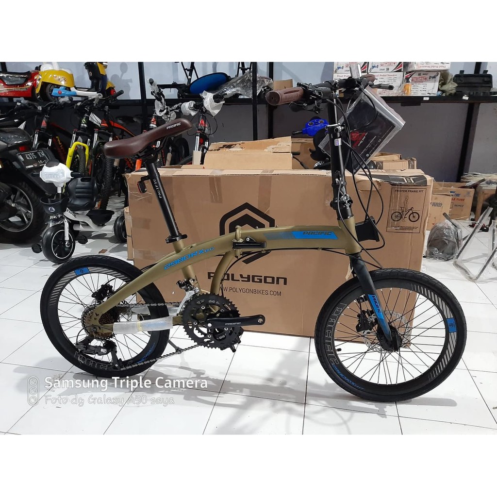 Jual Sepeda Lipat SELI FOLDING 20 INCH Pacific 2980 RX 8.0 Hydraulic ...
