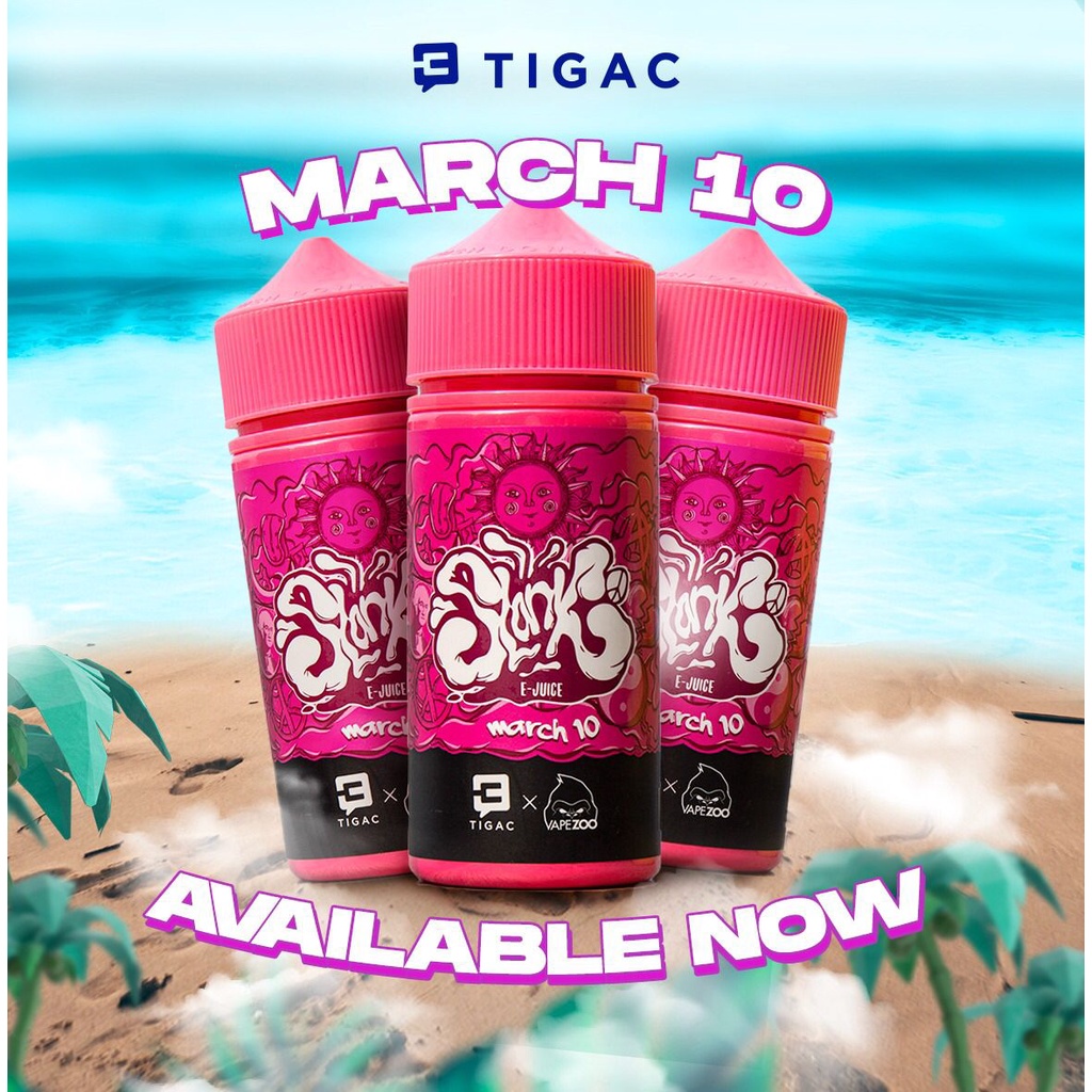 Jual Slank March 10 100ml Authentic 100% by SLANK X VAPEZOO X TIGAC ...