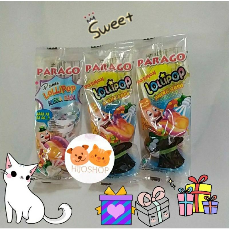 Jual Parago Permen Lollipop Aneka Rasa 13g | Shopee Indonesia