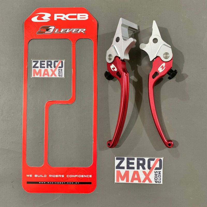 Jual Handel Handle Hendel Rem RCB Racing Boy S3 Lever Honda PCX 150 Lokal Red Merah Original ...
