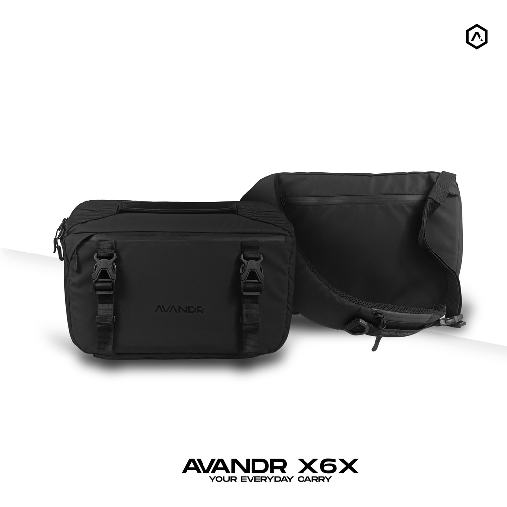 Jual AVANDR X6X Shoulder Bag Pria Waterproof Tas Laptop Selempang ...