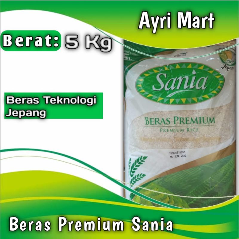 Jual Sania Beras premium 5kg | Shopee Indonesia