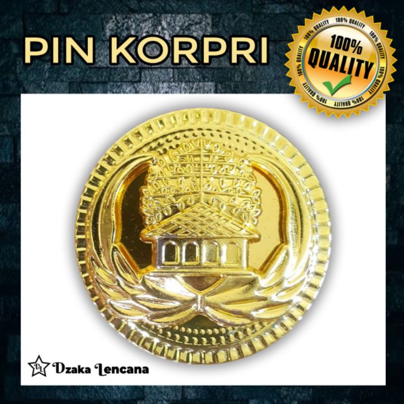 Jual Pin Korpri premium ASN Terbaru Lencana korpri terbaru ASN premium ...