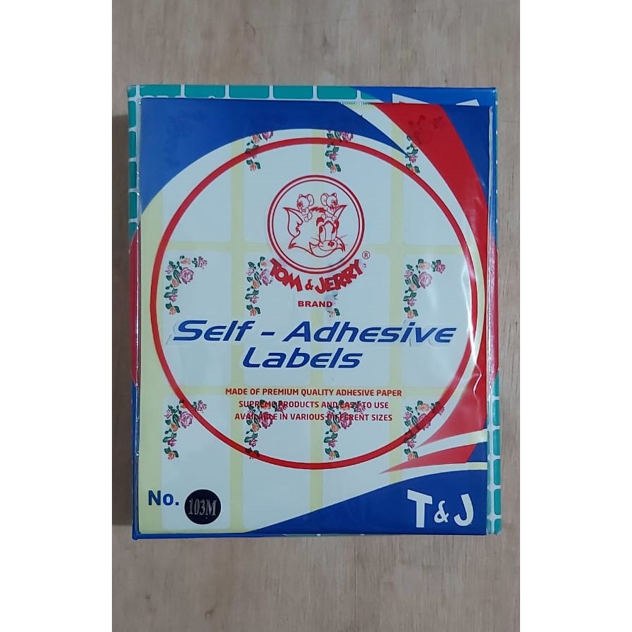 Jual Label Bunga 103 Undangan Tom & Jerry per PAD | Shopee Indonesia