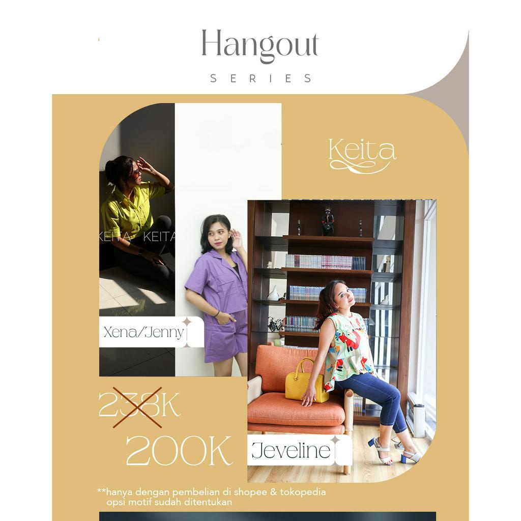 Jual Bundling Series | Hangout Series (Xena/Jenny Cropset & Jeveline Top) | Shopee Indonesia