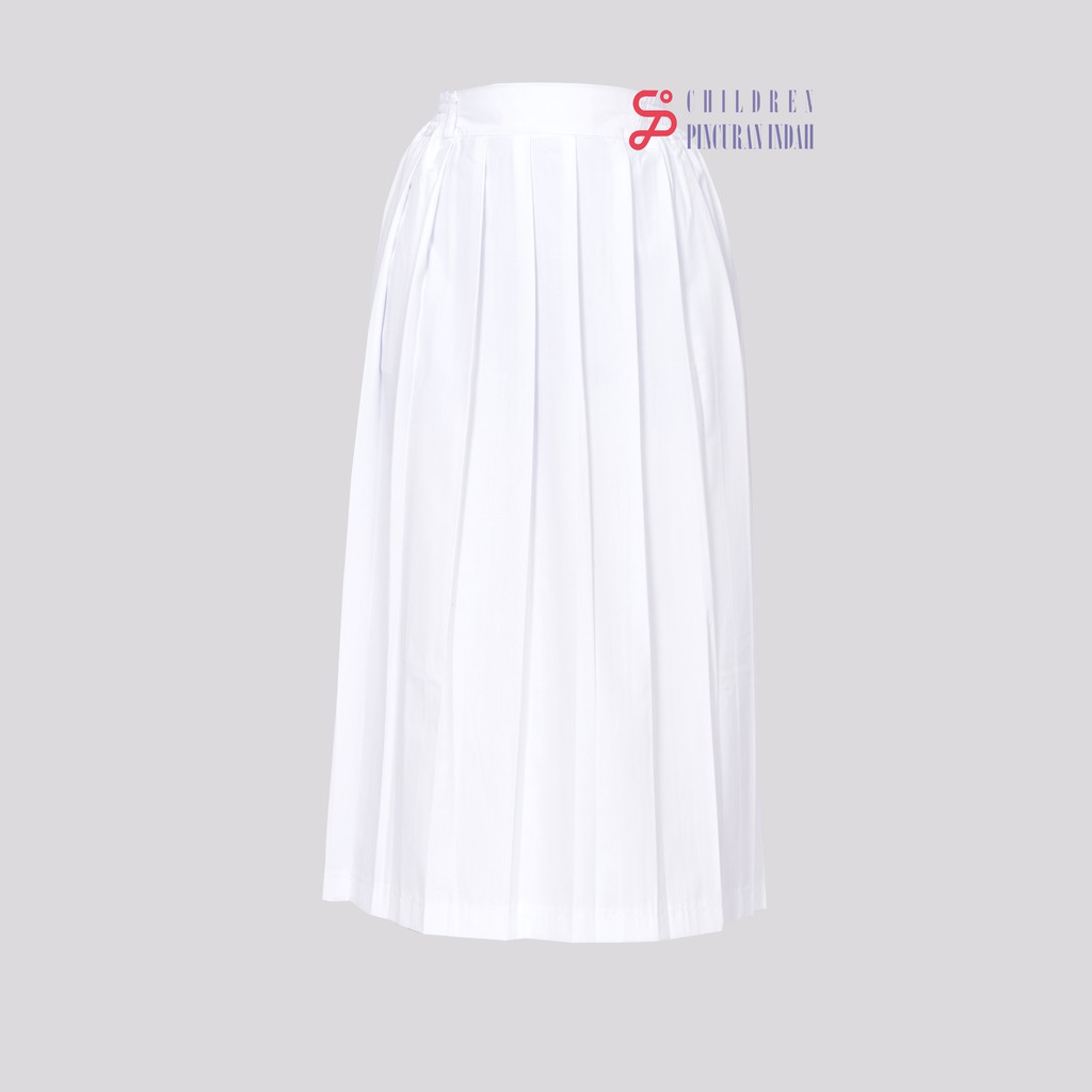 Jual Children Pincuran Indah - Rok SD Seragam Sekolah Putih Rempel Panjang | Shopee Indonesia