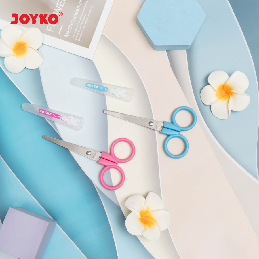 Jual GUNTING KECIL JOYKO SC-21 | SCISSOR | GUNTING KERTAS MOTIF BERUANG ...