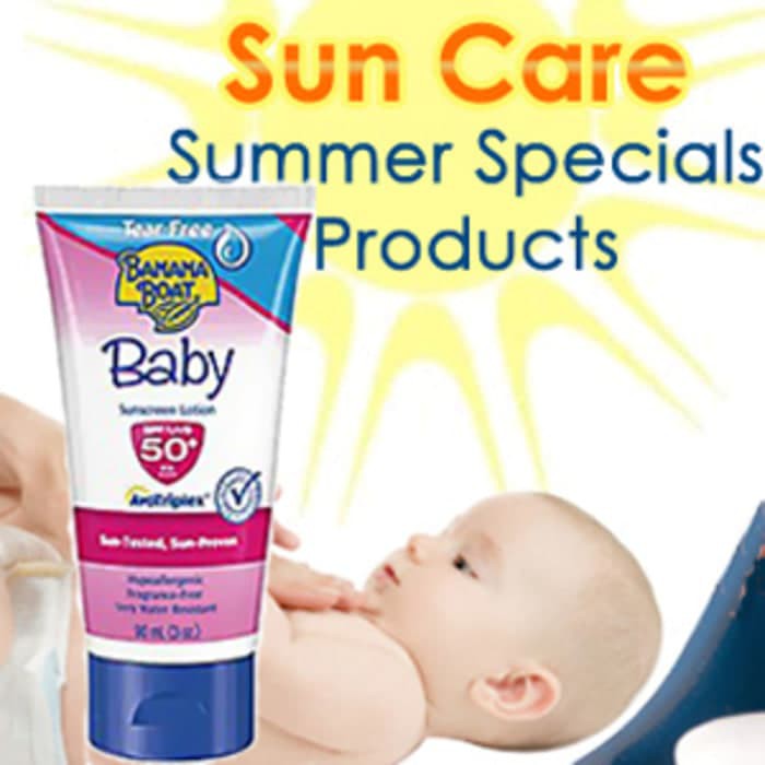 Jual Banana Boat Baby Sunblock Sunscreen Spf 50 Pa+++ (90Ml) Original ...