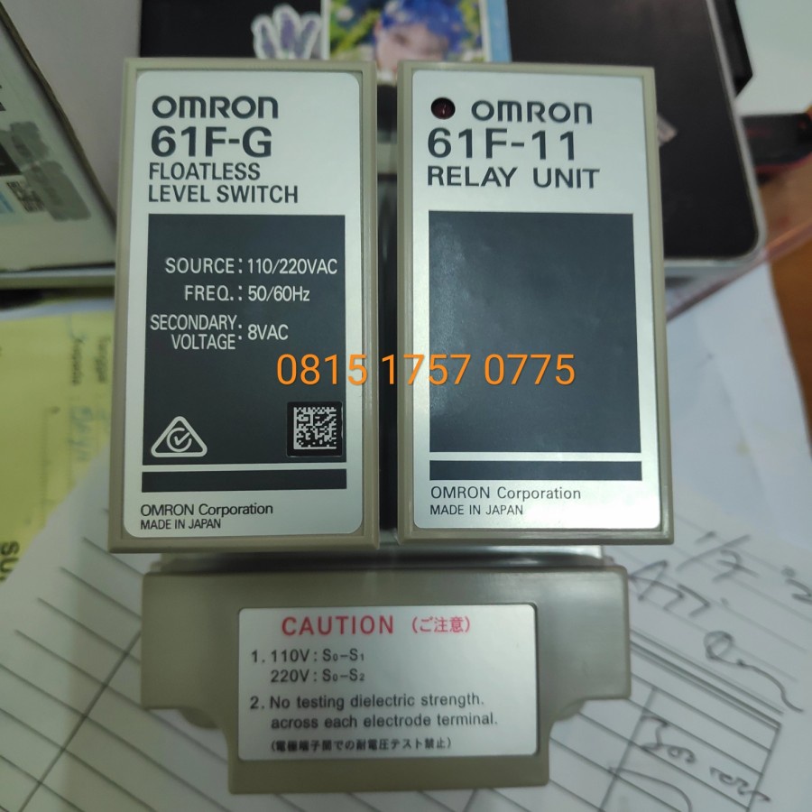 Jual WLC 61F_G Omron /Water Level Control /Float switch Original OMRON ...