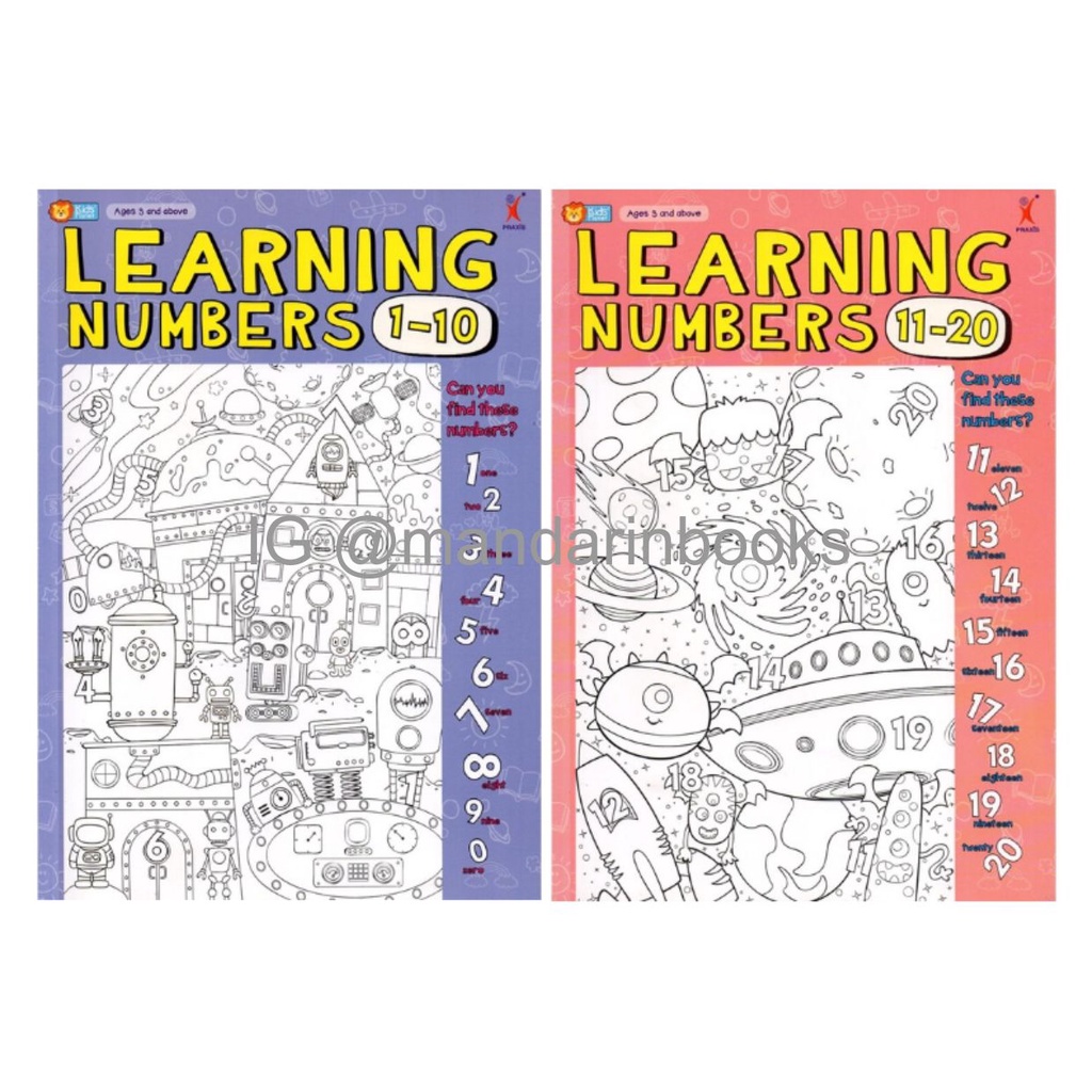Jual BUKU LEARNING NUMBERS 1-10 & 11-20 (PILIHAN PER BUKU) | Shopee ...