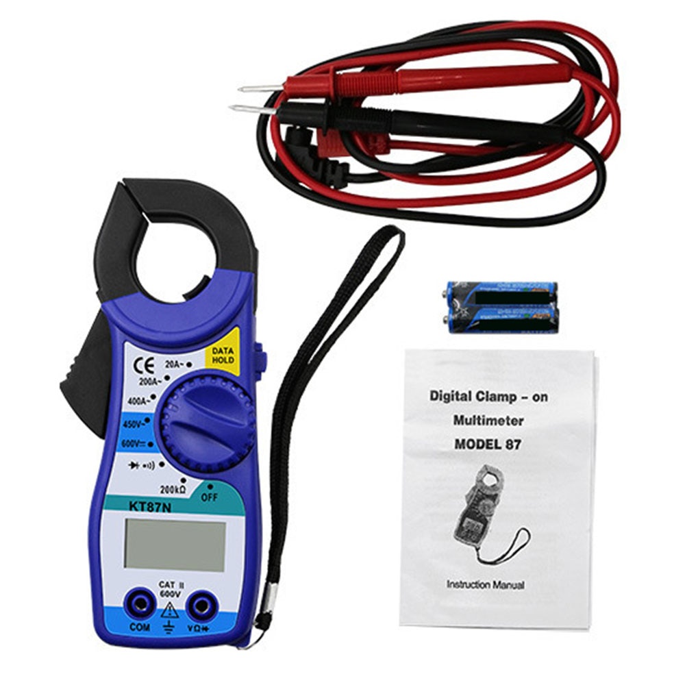 Jual PREORDER Meteran Klem Digital Tester Tegangan Multimeter Ukuran ...