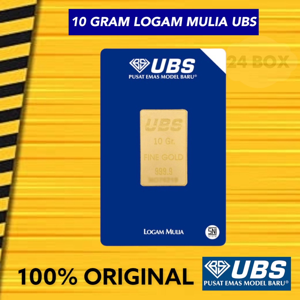 Jual LM UBS 10 GR , LOGAM MULIA EMAS UBS 10 GRAM | Shopee Indonesia