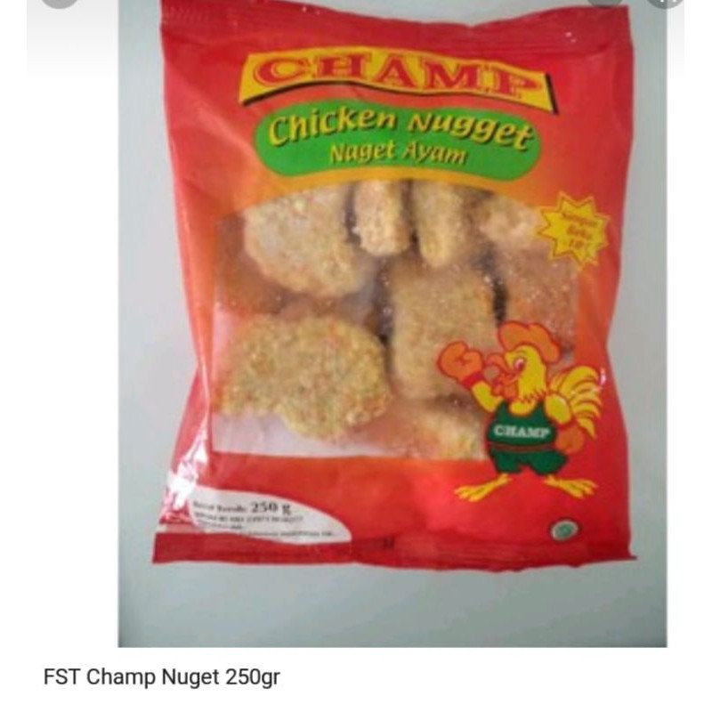 Jual Nugget champ 250 gr | Shopee Indonesia