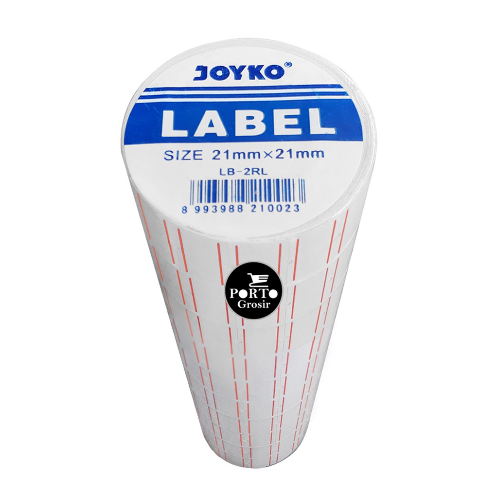 Jual Joyko Kertas Label Harga 1 Baris LB-2RL Refill Price labeller ...