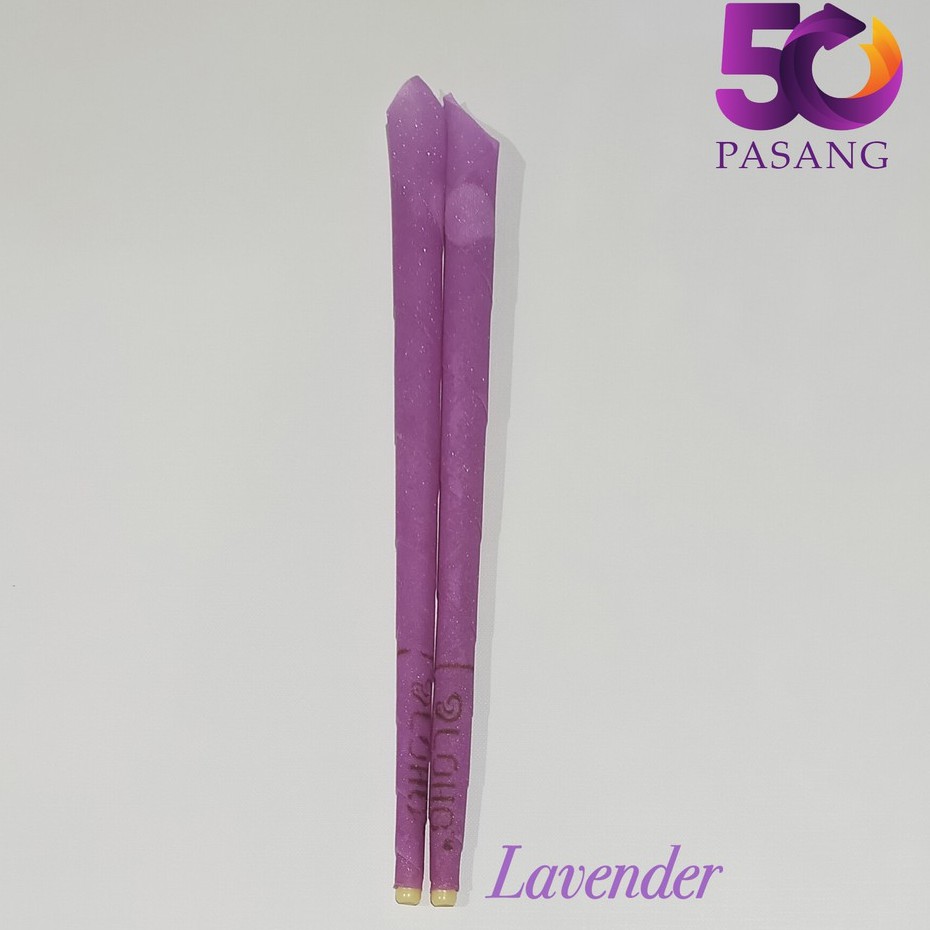 Jual EAR CANDLE ORIGINAL TEROMPET LAVENDER 1 PACK 100 PCS | EAR CANDLE ...