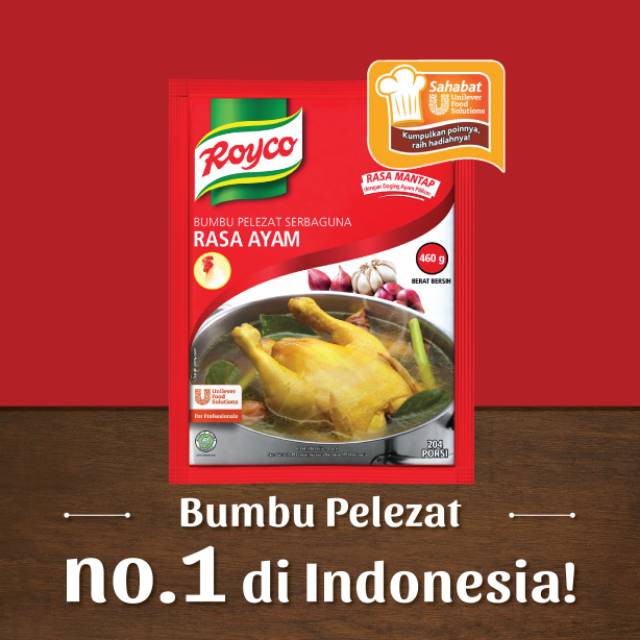 Jual Royco Bumbu Pelezat Rasa Ayam MIDI 460gr | Shopee Indonesia