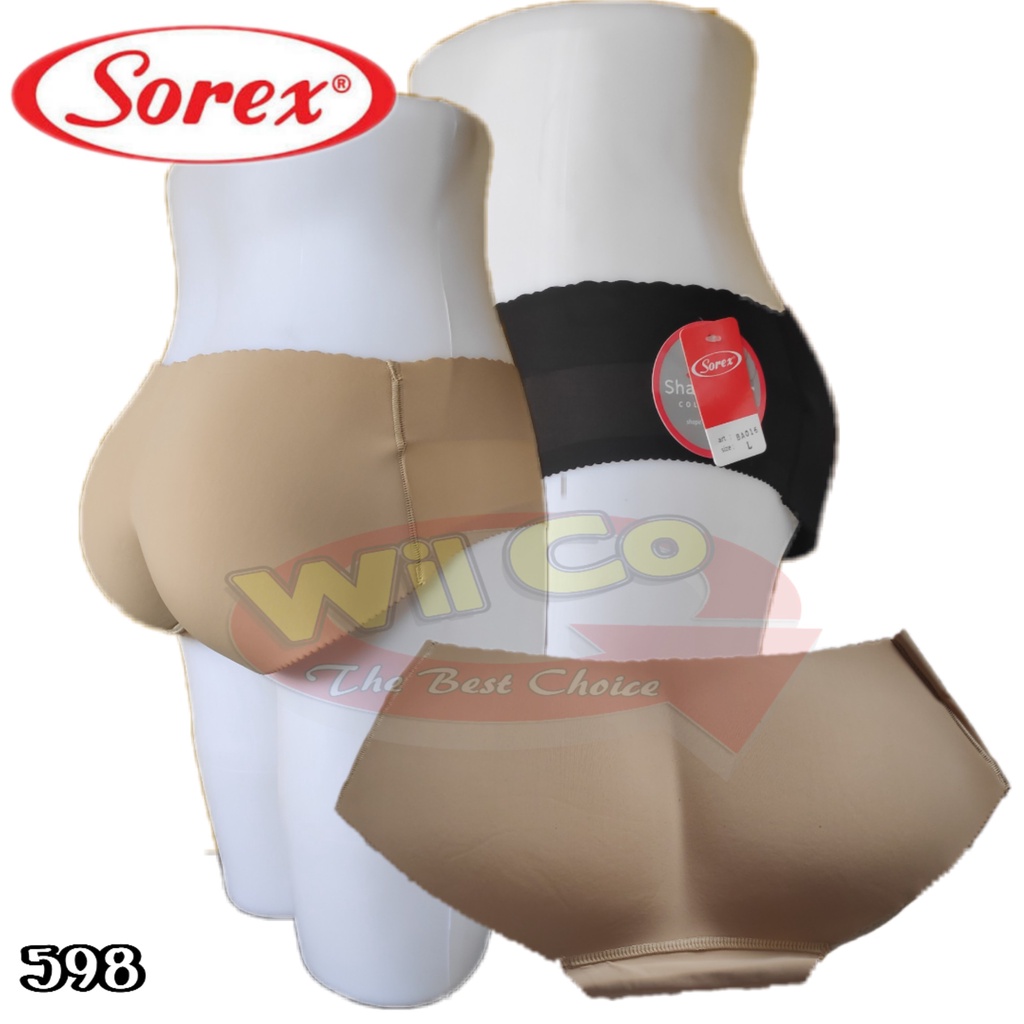 Jual DL598 Sorex Celana Dalam Busa Bokong, Pantat Palsu Wanita Size S - XL (BB 35 -55 Kg ...