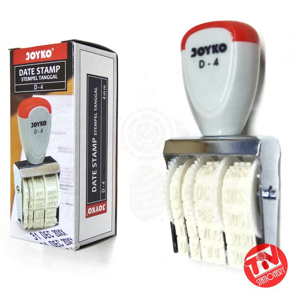 Jual Cap Stempel Tanggal Joyko Date Stamp D-4 | Shopee Indonesia