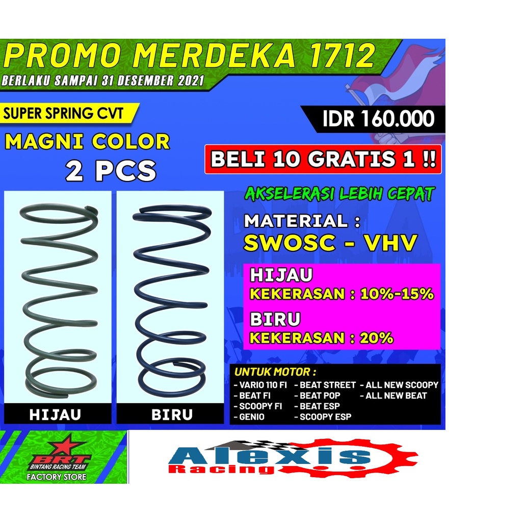 Jual Super Per CVT BRT Beat F1 Beat ESP Vario Fi Scoopy F1 Genio Deluxe ...