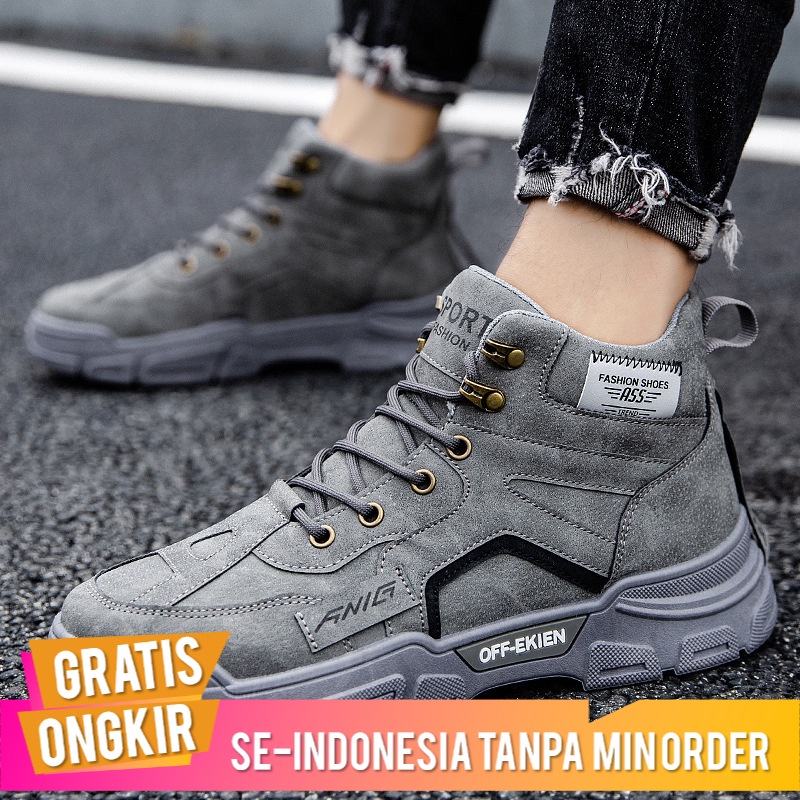 Jual Sepatu Cowok Import Sepatu Pria Kulit Sederhana Kasual Sepatu ...