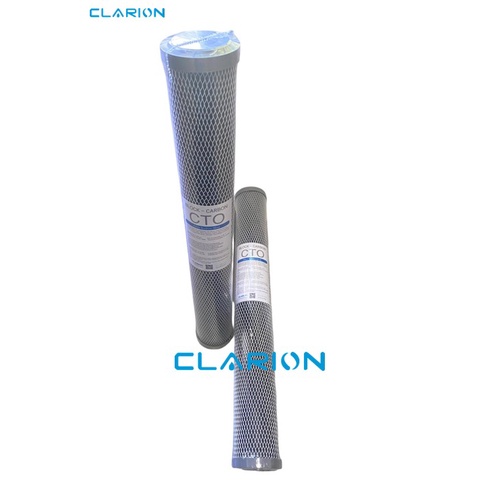 Jual CLARION Filter Cartridge CTO 20 Inch , Iodin Tinggi | Shopee Indonesia
