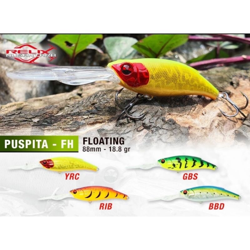 Jual MINNOW RELIX NUSANTARA PUSPITA FH 18.8gr FLOATING | Shopee Indonesia