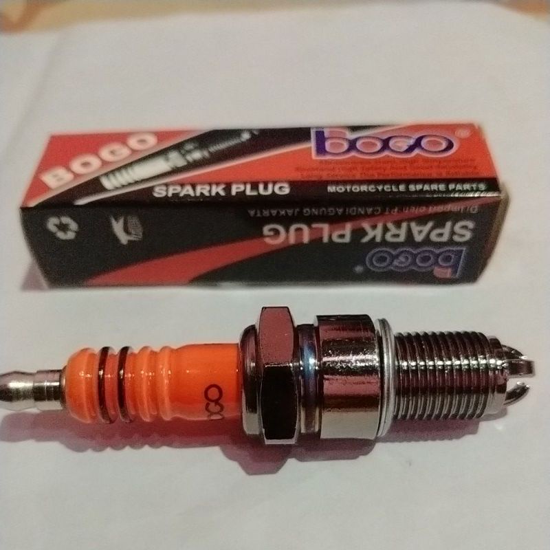 Jual busi racing kaki 3 f7tjc busi racing tiga elektroda Vespa drat ...