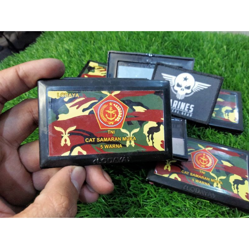 Jual Cat Samaran Muka 5 Warna Lodaya TNI | Shopee Indonesia