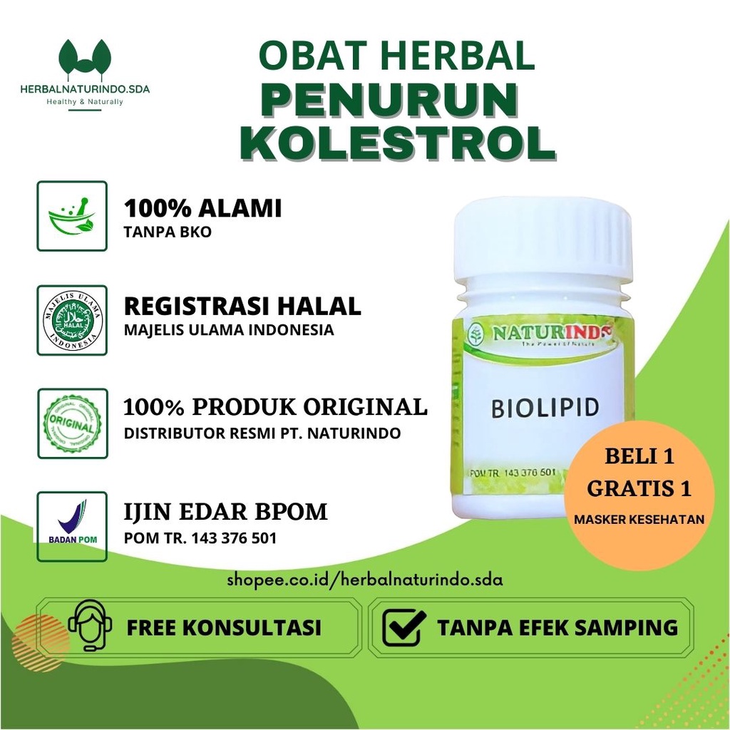 Jual Obat Kolesterol Kolestrol Jahat Hiperlipidemia Penurun Lemak ...