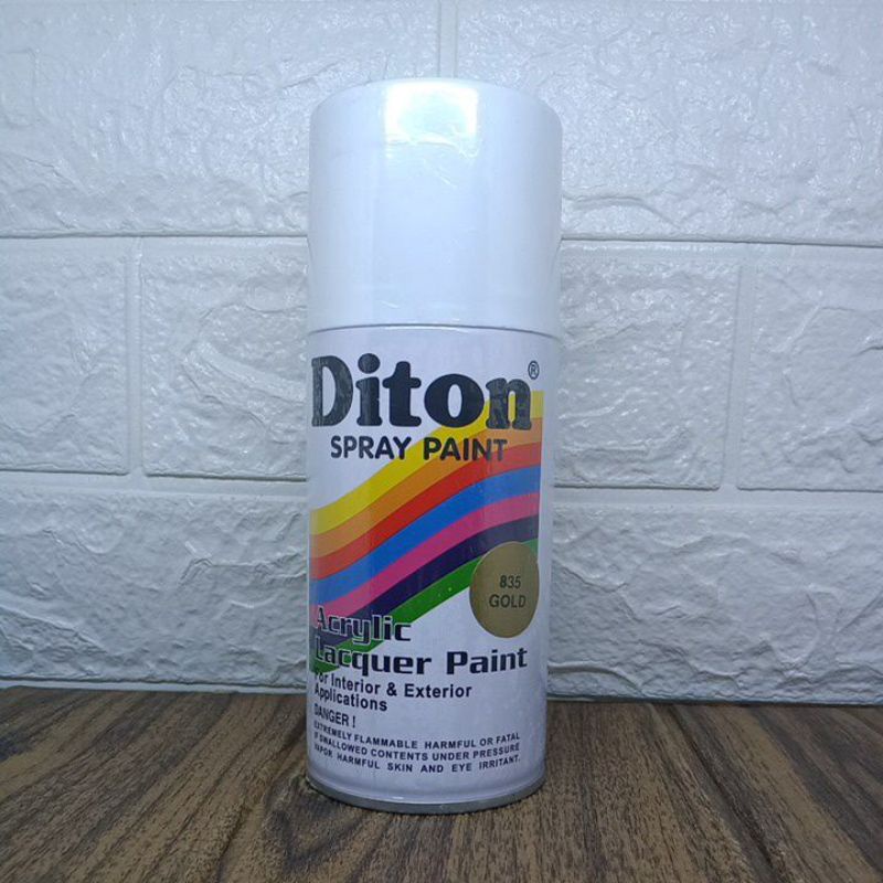 Jual Pylok pylox pilok cat semprot diton 300 cc 300cc warna gold emas ...