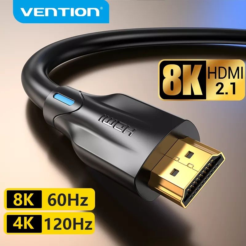 Jual Vention Kabel HDMI 2.1 8K High Speed 48Gbps HDR VRR eARC - AAN | Shopee Indonesia