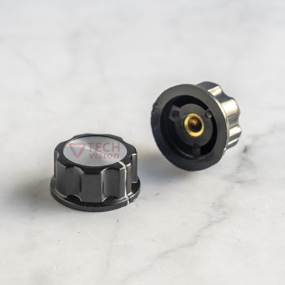 Jual Knop MF-A04 untuk Potensio Rotary Switch Audio Knob ukuran Sedang ...