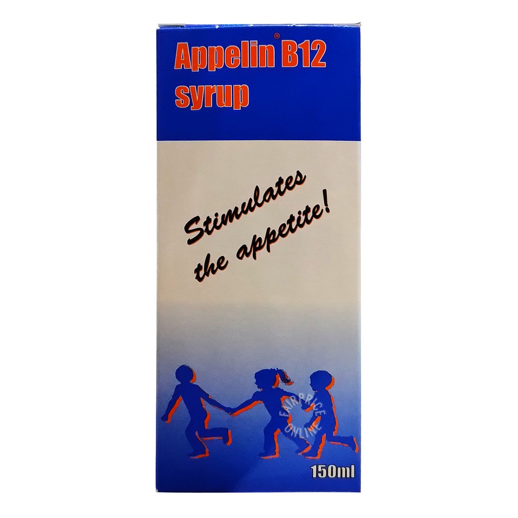 Jual Appelin Vitamin B12 Syrup 150ml Singapore | Shopee Indonesia