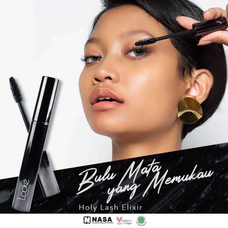Jual MASKARA LOOKE HOLY LASH ELIXIR NASA MASKARA HADES LOOKE COSMETICS ...