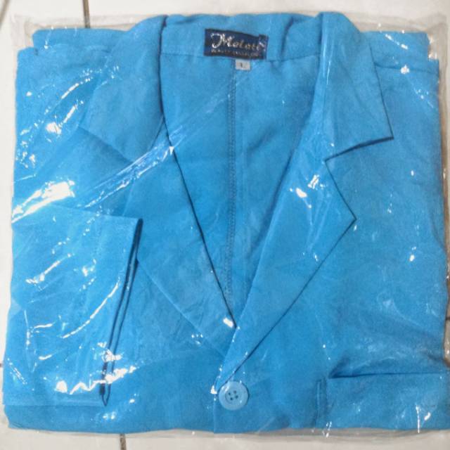 Jual jas laboratorium BIRU DONGKER | Shopee Indonesia