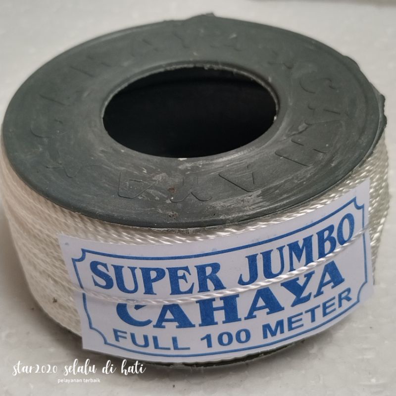 Jual Benang tukang benang nilon rol jumbo 100meter | Shopee Indonesia