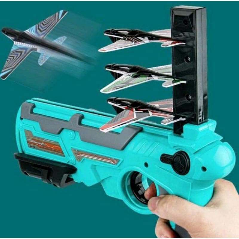 Jual Mainan Tembakan Pesawat - Air Battle Roket Terbang Plane | Shopee ...
