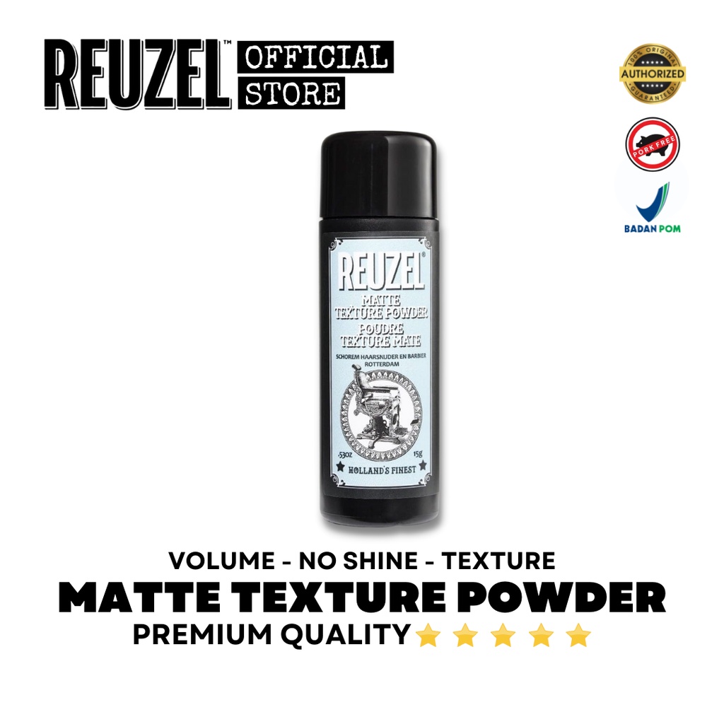 Jual REUZEL MATTE TEXTURE POWDER Penambah Volume Bedak Rambut Pria ...