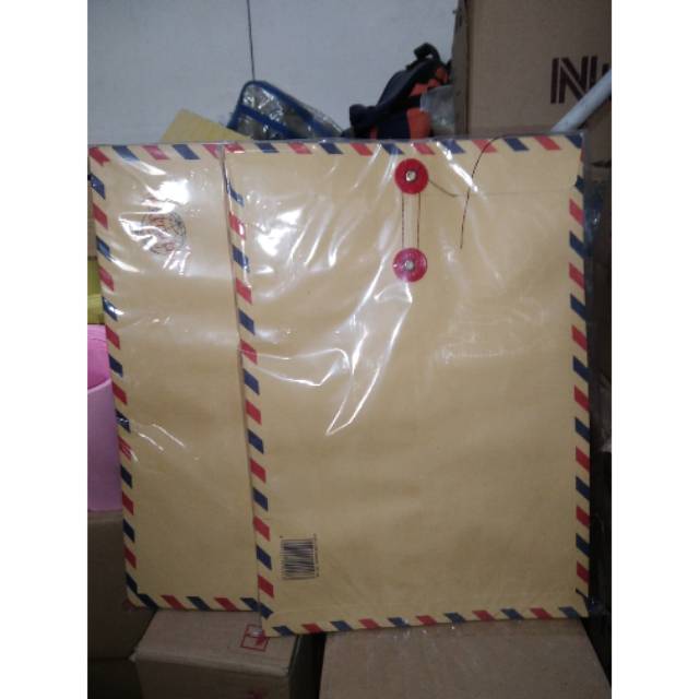 Jual Amplop Tali Coklat Folio/Air mail 310 | Shopee Indonesia