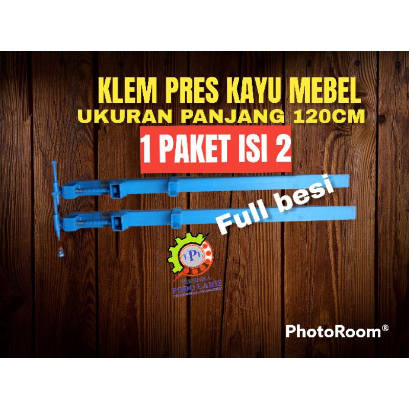 Jual ALAT KLEM PRES KAYU MEBEL 120 CM(1 PASANG ) | Shopee Indonesia
