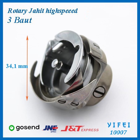 Jual Rotary Jahit 3 Baut YIFEI JZ-10007/Rotari mesin jahit HSH-7.94A ...