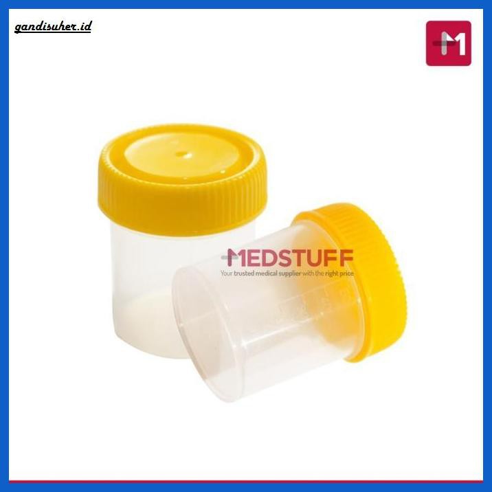Jual Muirotarobal- Urine Container Non Steril 60Ml Pot Urin Wadah ...