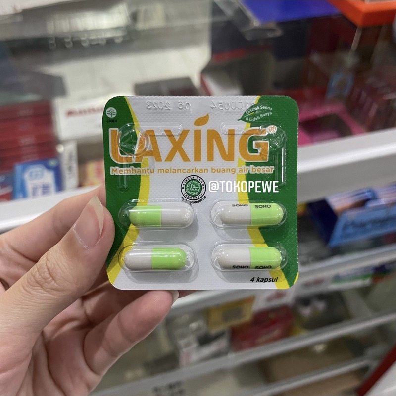 Jual Laxing 4 Kapsul - Obat Pencahar / Sembelit / Konstipasi | Shopee ...
